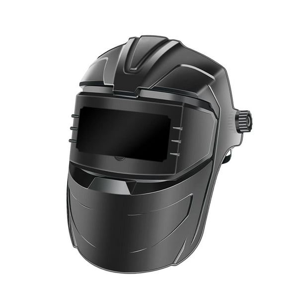 Welding Hood Cover Eye Face Protector Clear View PC Material Black ...