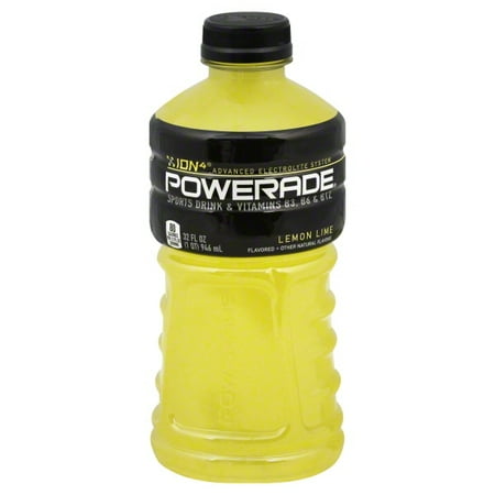 Powerade ION4 Lemon Lime Sports Drink, 32 fl oz - Walmart.com