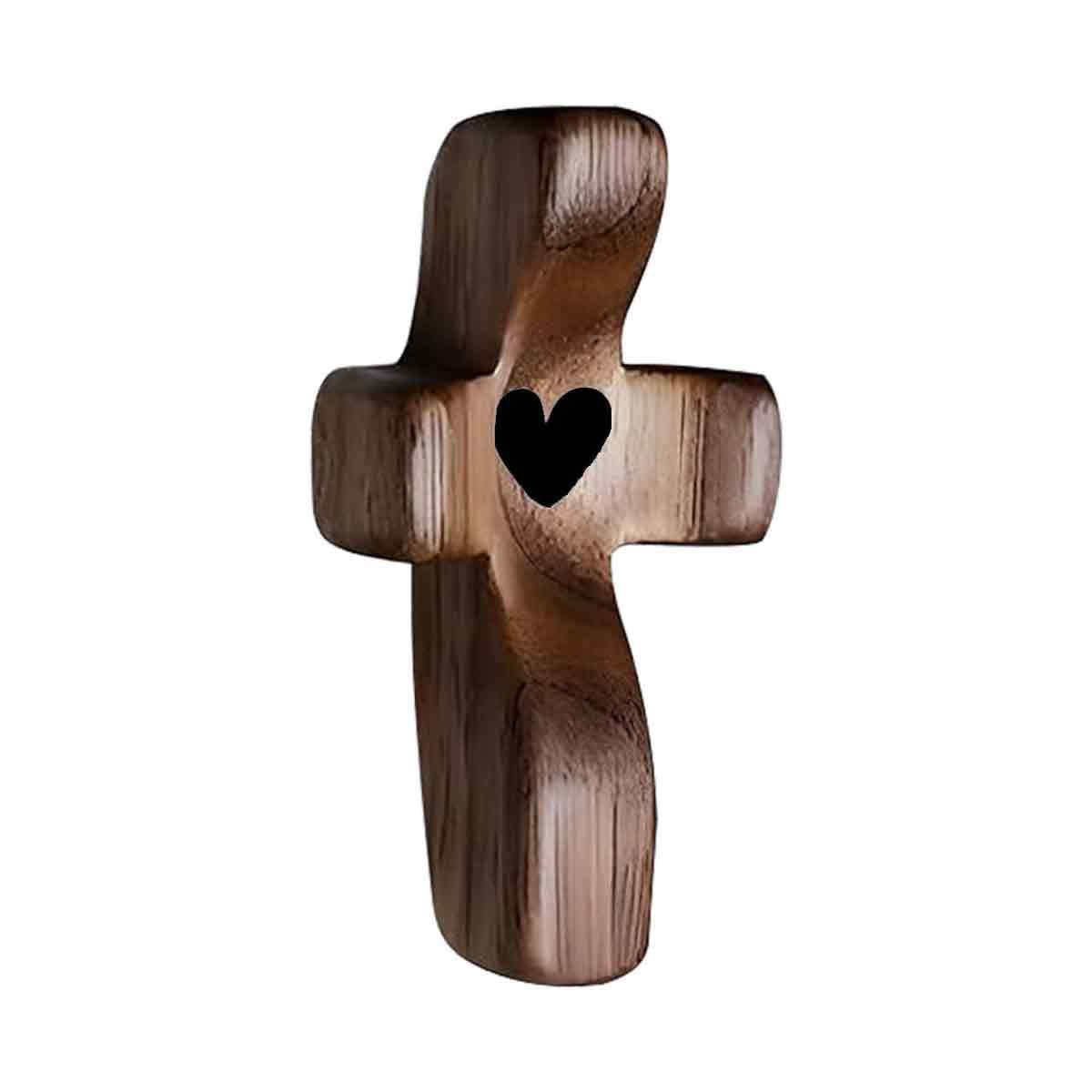 Cruz de madera para aliviar el estrés con la punta de los dedos Regalos ...