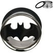 Comics PSBTMN-4PR Screw Fit Stainless Steel Plugs with Batman Logo, 4g ...