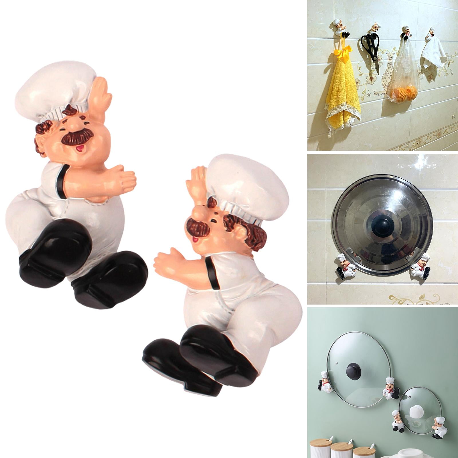 2Pcs Cabinet Door Pan Lid Organizer Cooking Pot Hangers Cute Design ...