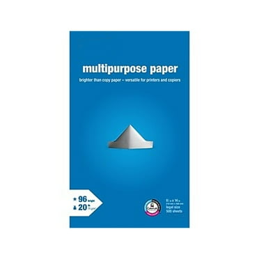 Staples 8.5" x 14" Multipurpose Paper 20 lbs. 96 Brightness 500/RM ...