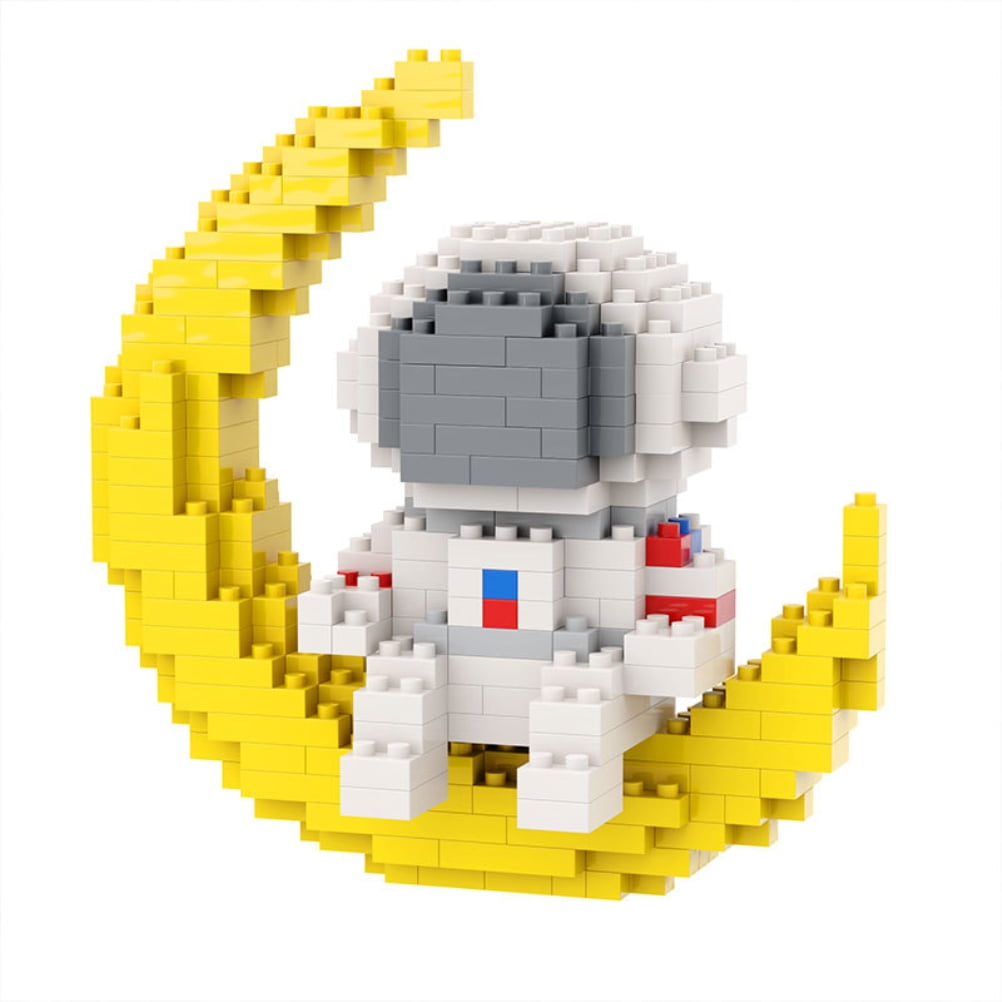 Space Astronaut Planet Series Micro-Diamond Building Blocks Diy Niños ...