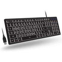 Perixx Periboard-106, Wired USB Performance Full Size Computer Keyboard ...