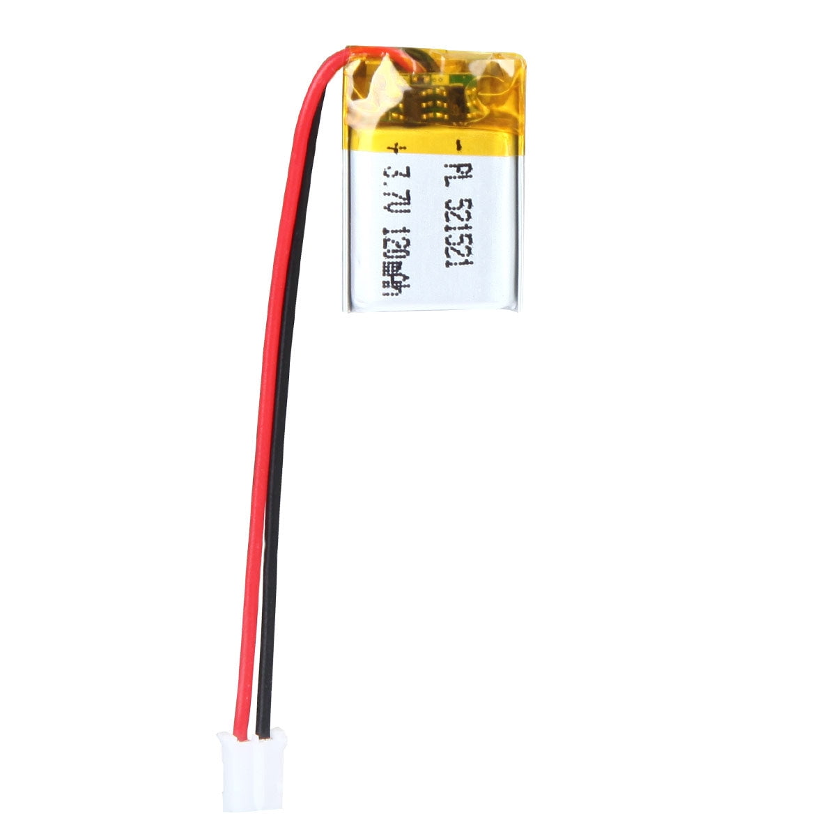 YDL 3.7V 120mAh Battery 521521 Lithium Polymer Ion Rechargeable Li-ion ...