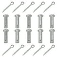 10Pcs Multipurpose Single Hole Clevis Pin Stainless Steel Link Hinge ...