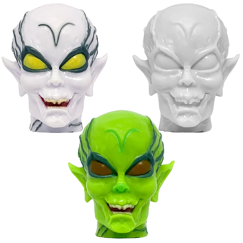 Figures Toy Company Set of 3 Alien Heads for 8 Inch Type S Retro Action ...