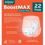 Inspire Incontinence Booster Pads Super Absorbent for Adult Diapers ...