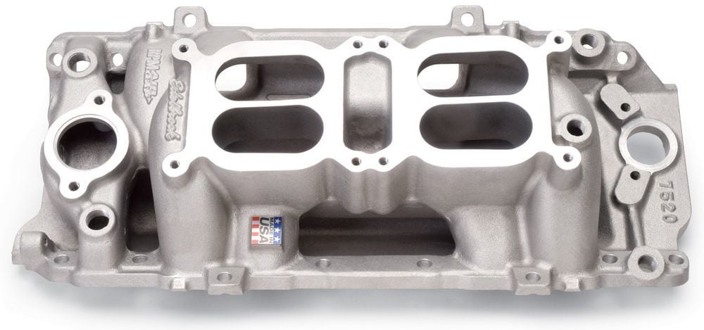 BBC Performer RPM Dual Quad A/G Manifold - O/P - Walmart.com