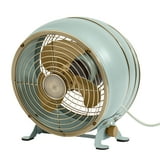 Better Homes & Gardens Retro 5" 3-Speed Metal Sage Tiltable New Drum ...