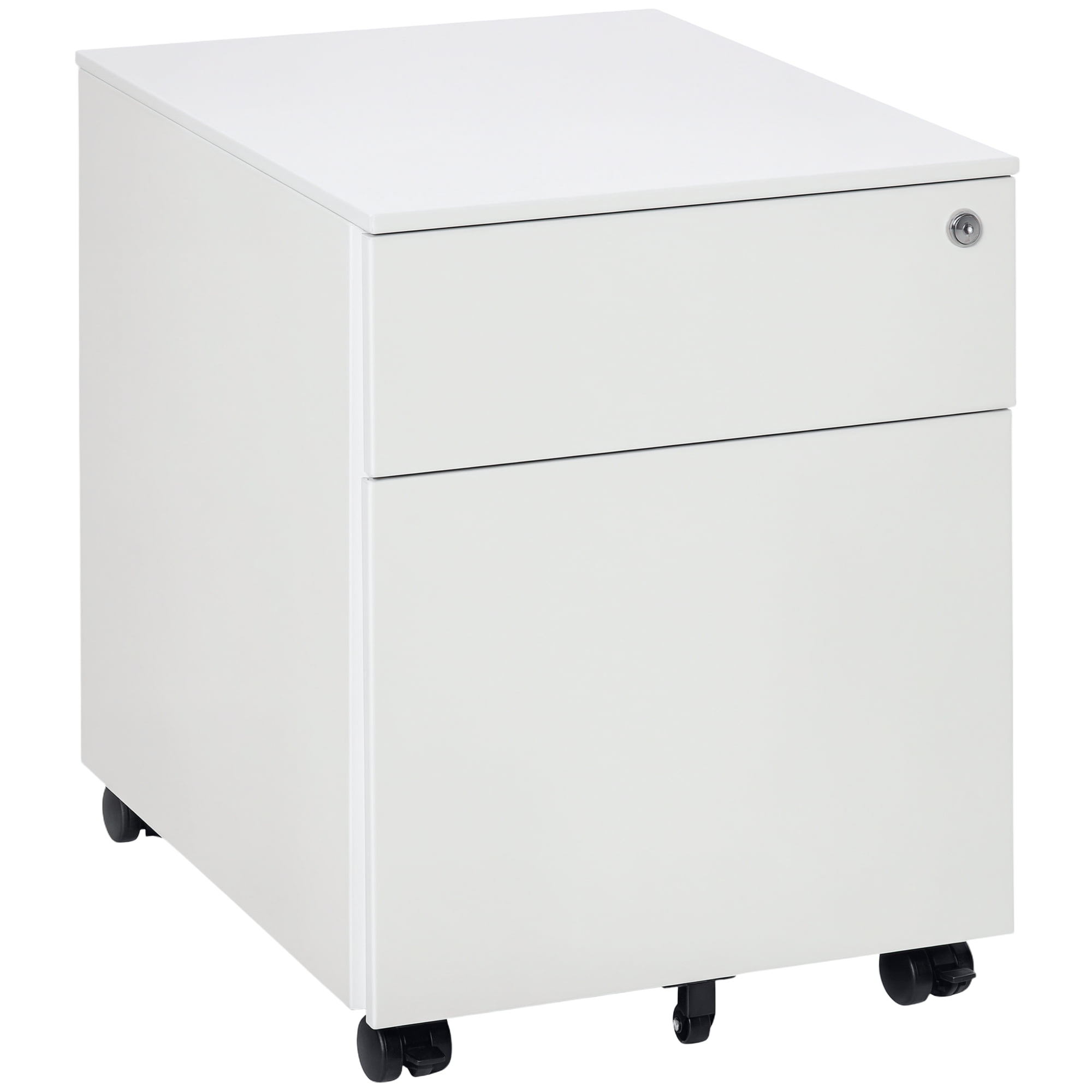 Click here for Vinsetto 2-Drawer Filing Cabinet W/ Wheels  Lockab... prices
