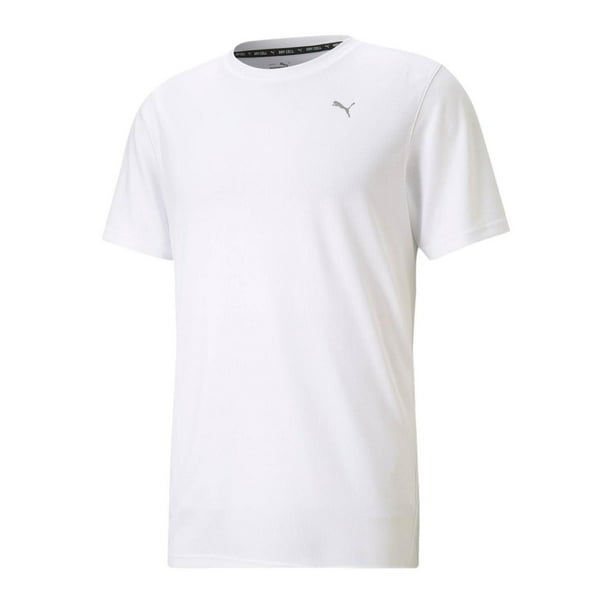 Playera Puma JSY. Performance SS para Hombre 520314-02 blanco S Puma ...