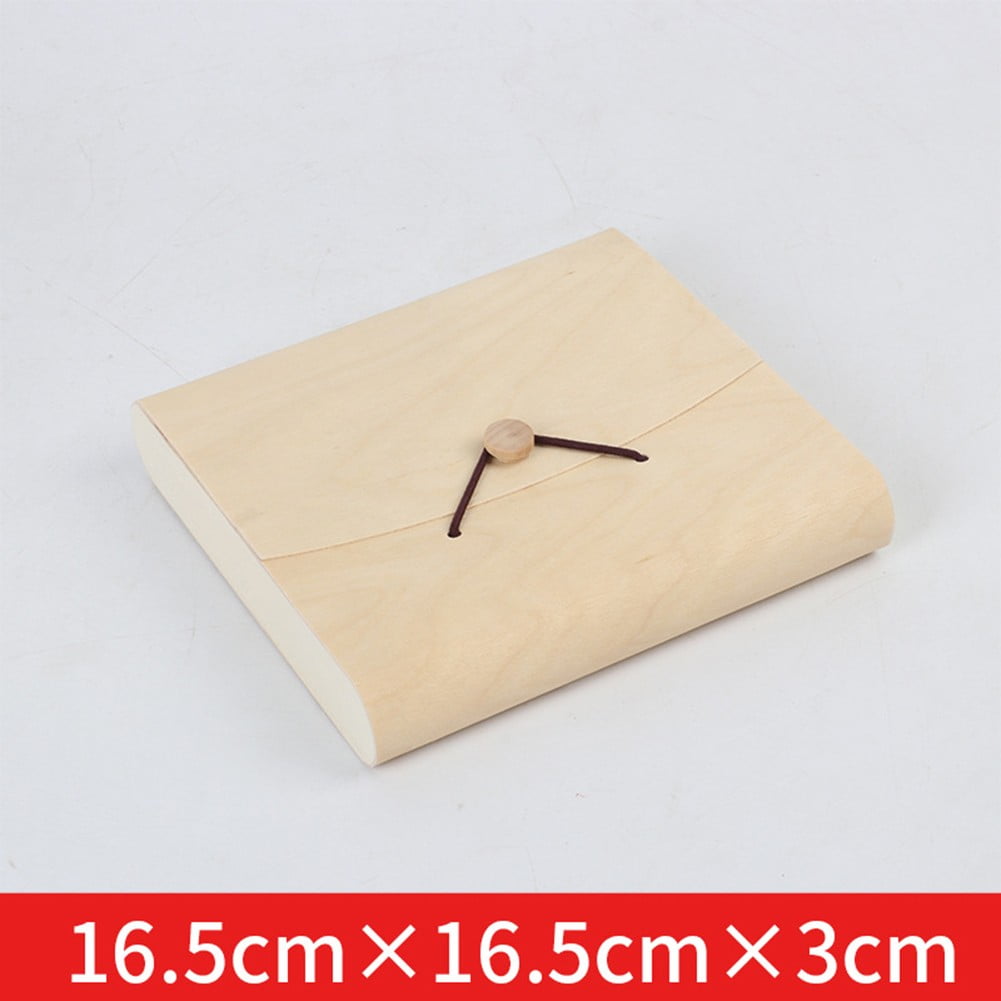 FANJIE Wooden storage boxes Ring Boxes Jewelry Organizer Craft Boxes ...