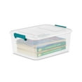 Sterilite 12.7 Qt. Modular Latch Box Clear Set of 6 - Walmart.com