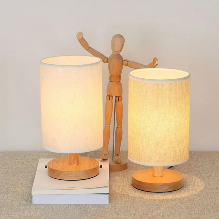 Simple Table Lamp Wood