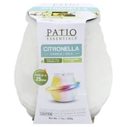 Patio Essentials Large 155-ounce Outdoor Farmhouse Bucket Citronella ...