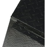 24 Inch Aluminum Diamond Plate Tool Underbody Box with T-Handle Lock ...