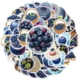 35pcs Delicious Sticker Pack DIY Stickers Blueberry Stickers PVC ...