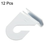 Uxcell 12 Pair Drop Ceiling Hooks 1" W Metal T-Bar Track Clip Suspended ...