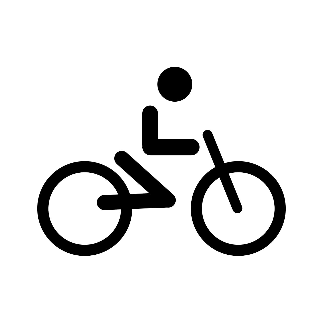 Cycling Sticker Decal Die Cut - Self Adhesive Vinyl - Weatherproof ...