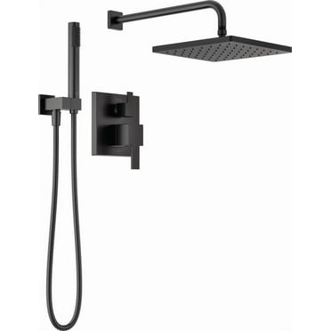 Delta 342701 Modern Square Non Shared Function Shower System Package ...
