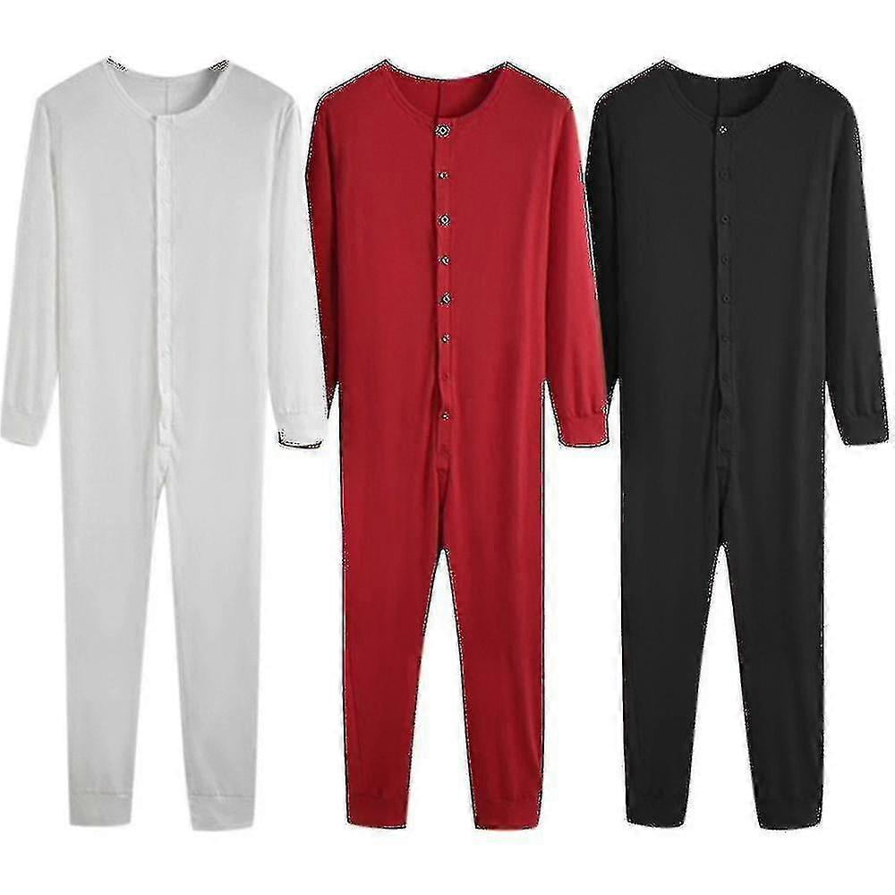 Click here for Linliming MenS One Piece Long Johns Night Pajama prices