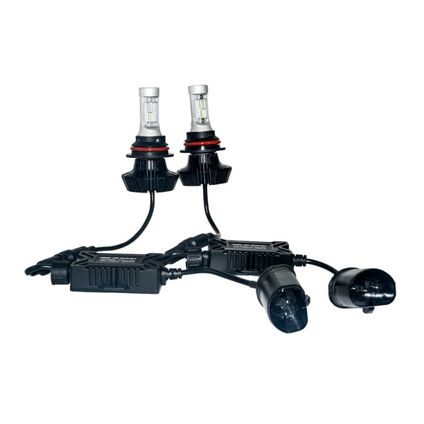 7HL-9007 LED Headlight Kit by OZ-USA Dual Beam 4000LM Xenon White 6500K ...