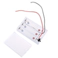 18650 Battery Storage Box 3 Cell Parallel Setsup Battery Organiser Case ...