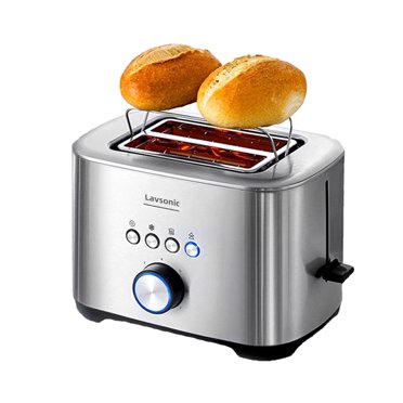 West Bend QuikServe Compact 2-Slice Toaster with Extra Wide Slots and ...