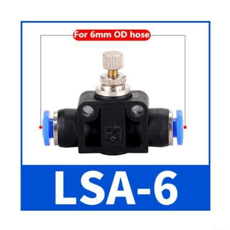 Accessories Flow Control Valve Throttle 0-10 Bar Max Air Water Vacuum ...