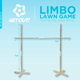 Outdoor Family Fun with Get Out Wooden Limbo Game Set - Walmart.com