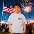Byoo Toddler Boys Short Sleeve T-Shirt 250 Years of Freedom American ...