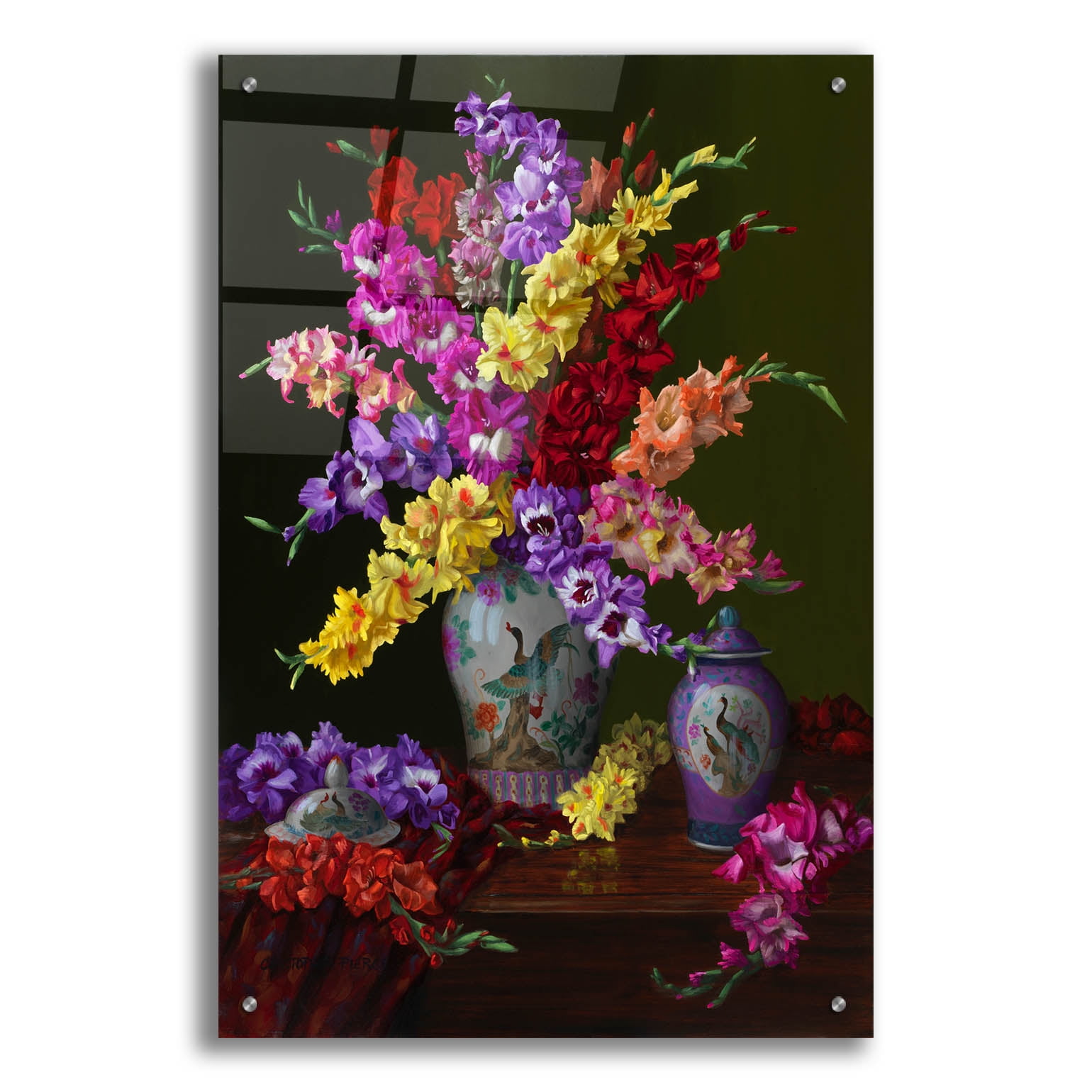 Epic Art 'Summers Bounty' by Christopher Pierce, Acrylic Glass Wall Art ...