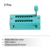 Uxcell Universal IC Test ZIF Socket 16 Pin 2.54mm Pitch for ...