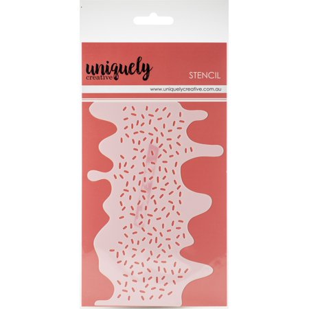 Uniquely Creative 4"X6" Stencil-Sprinkles | Walmart Canada