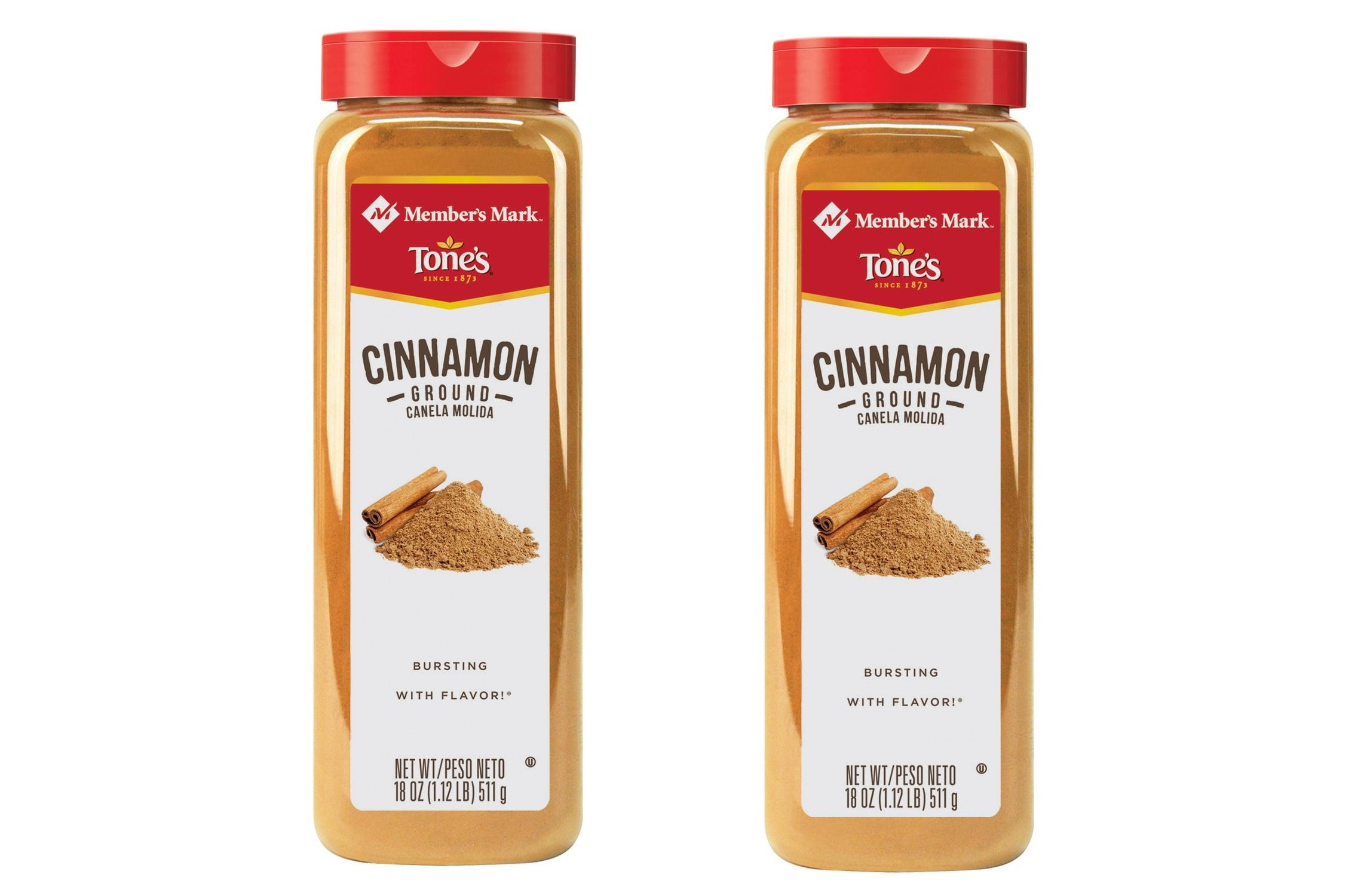 M.M Ground Cinnamon by Tone's 18 oz (PACK OF 2) - Walmart.com