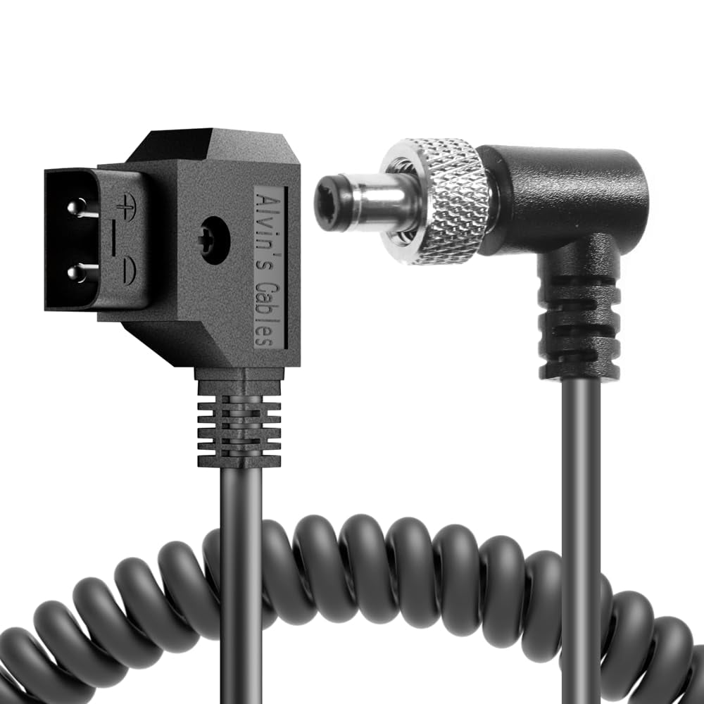 Cable de alimentación Alvin's Cables Atomos Monitor en ángulo recto DC ...