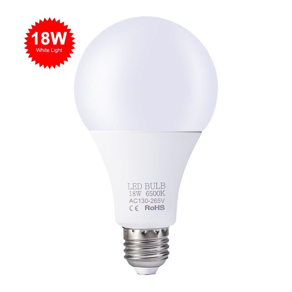 18W LED Bulbs E27 Light Bulbs Energy Saving White Light 6000-6500K High ... 18W LED Bulbs E27 Light Bulbs Energy Saving White Light 6000-6500K High ...