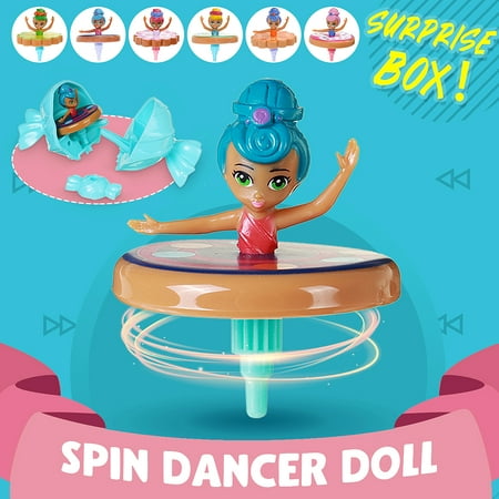 Surprise Doll Box Candy Spin Doll Dance Spinning Doll Toy Kids Gift ...