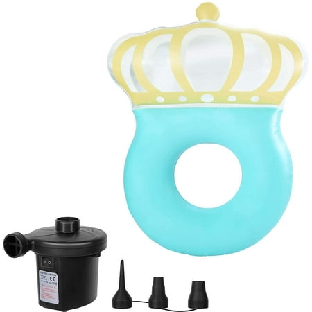 Inflatable Crown Pool Float, 40 Adult Floats for The Pool Tube and ...