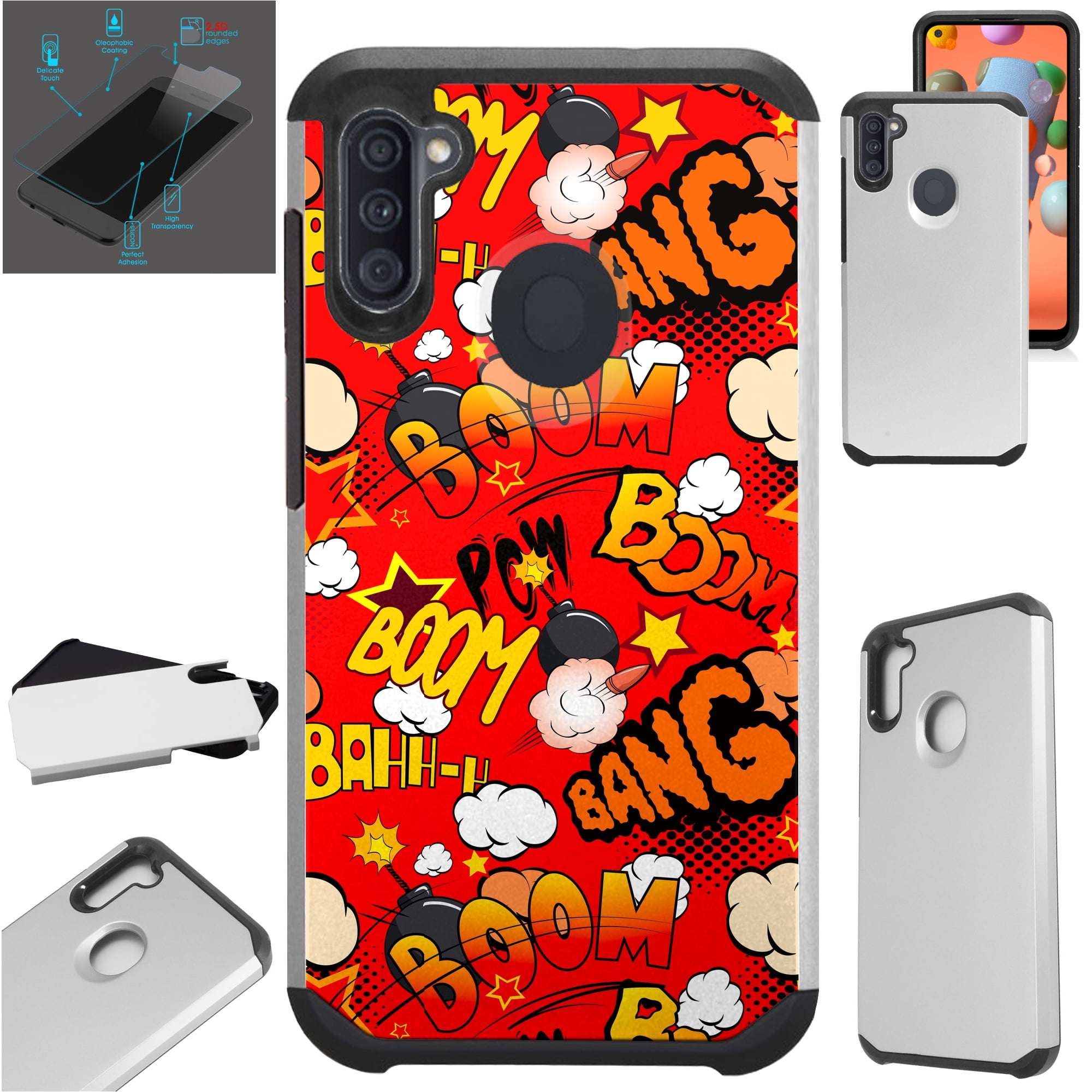 WORLD ACC Fusion Phone Case Compatible with Samsung Galaxy A11 ...