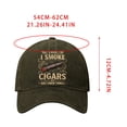 Baseball Cap Adjustable Low Profile Dad Hat – Vintage Washed Twill ...