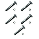 RAParts (5) Shear Pins & Bolts for Ariens 532005 53200500 Snow Blower ...