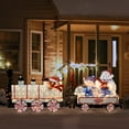 Rudolph the Red-Nosed Reindeer 79in Rudolph PreLit LED 2D Yard Art Two ...
