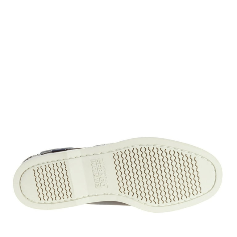 Sebago Docksides Portland Leather Boat Shoes Blue Dressinn