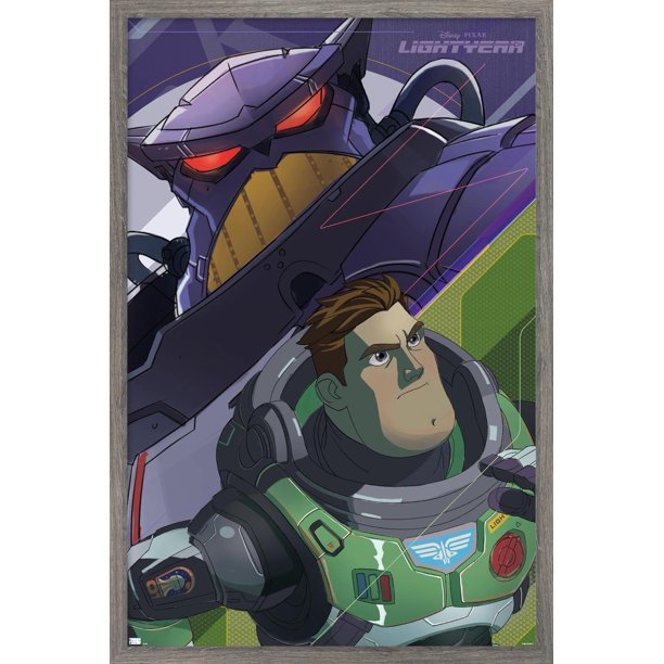 Disney Pixar Lightyear - Buzz and Zurg Wall Poster, 14.725" x 22.375 ...