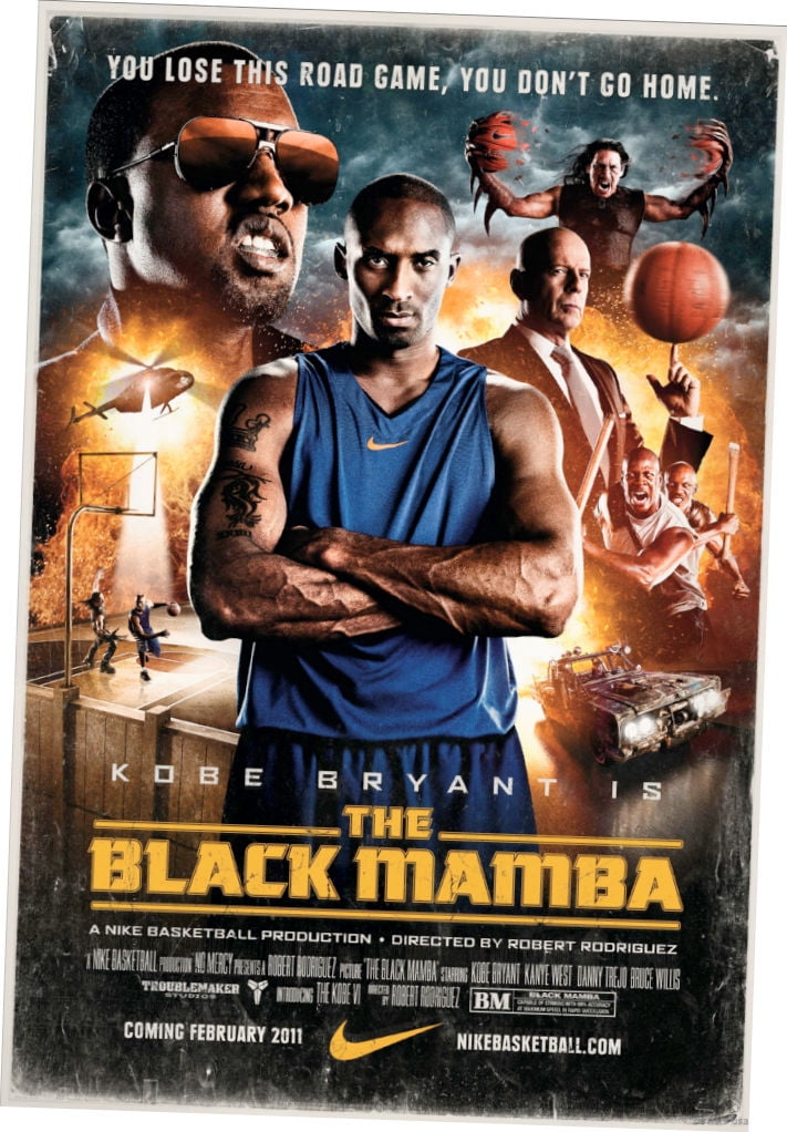 Black Mamba Poster Metal Sign 8Inx 12In Art Print On Metal 8x12 Square ...