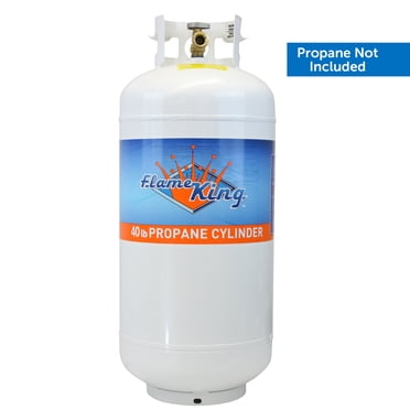 Flame King 5-lb Empty Propane Tank LP Cylinder with OPD Valve, YSN5LB ...
