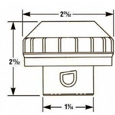 Stant Locking Fuel Cap 10506 - Walmart.com