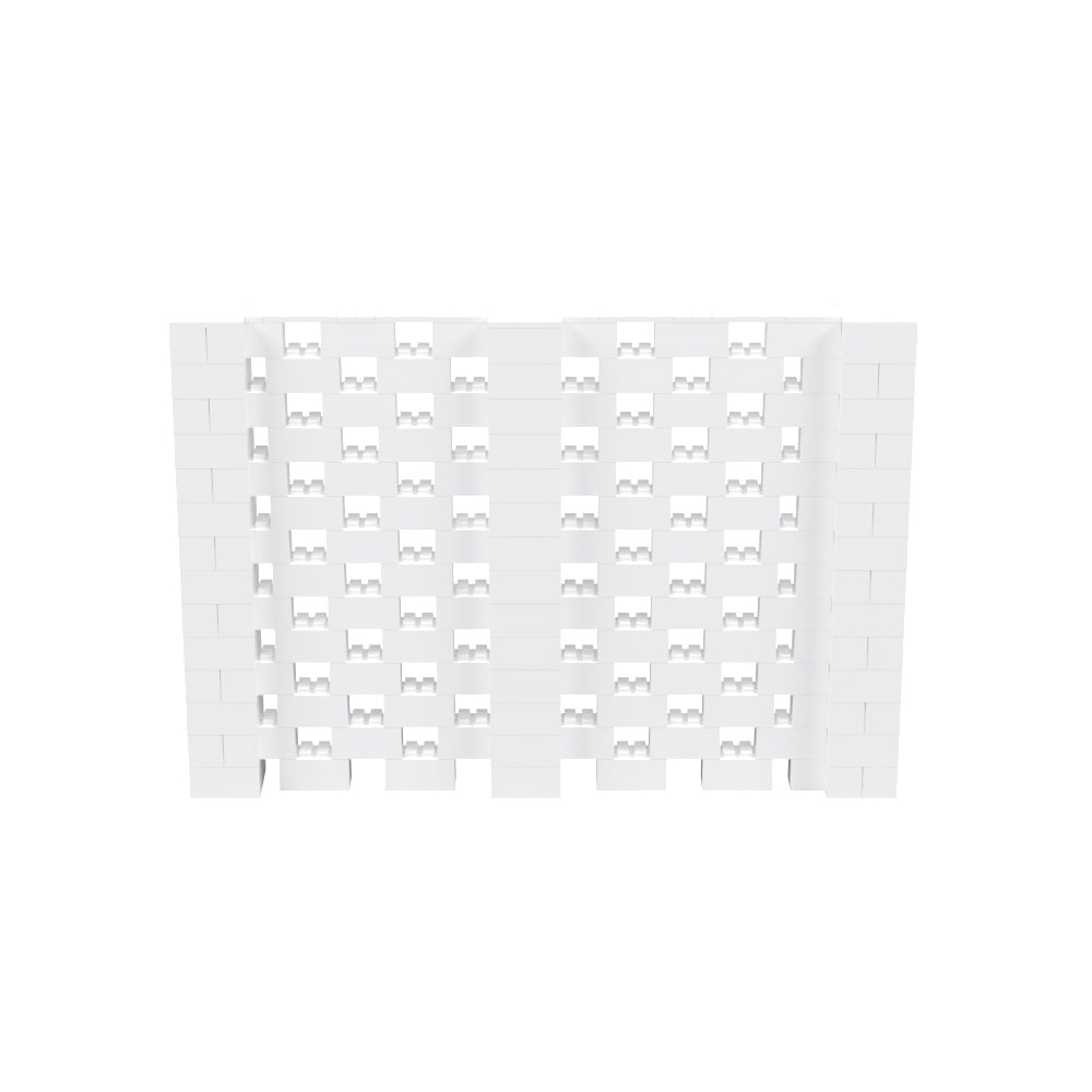EverBlock 10’ x 7’ Open Stagger Wall Kit | Modular Building Blocks ...